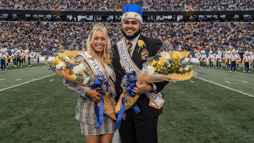 Mitchell and Quarrick named WVU Homecoming Royalty, Alumni awards presented | Statler College ...