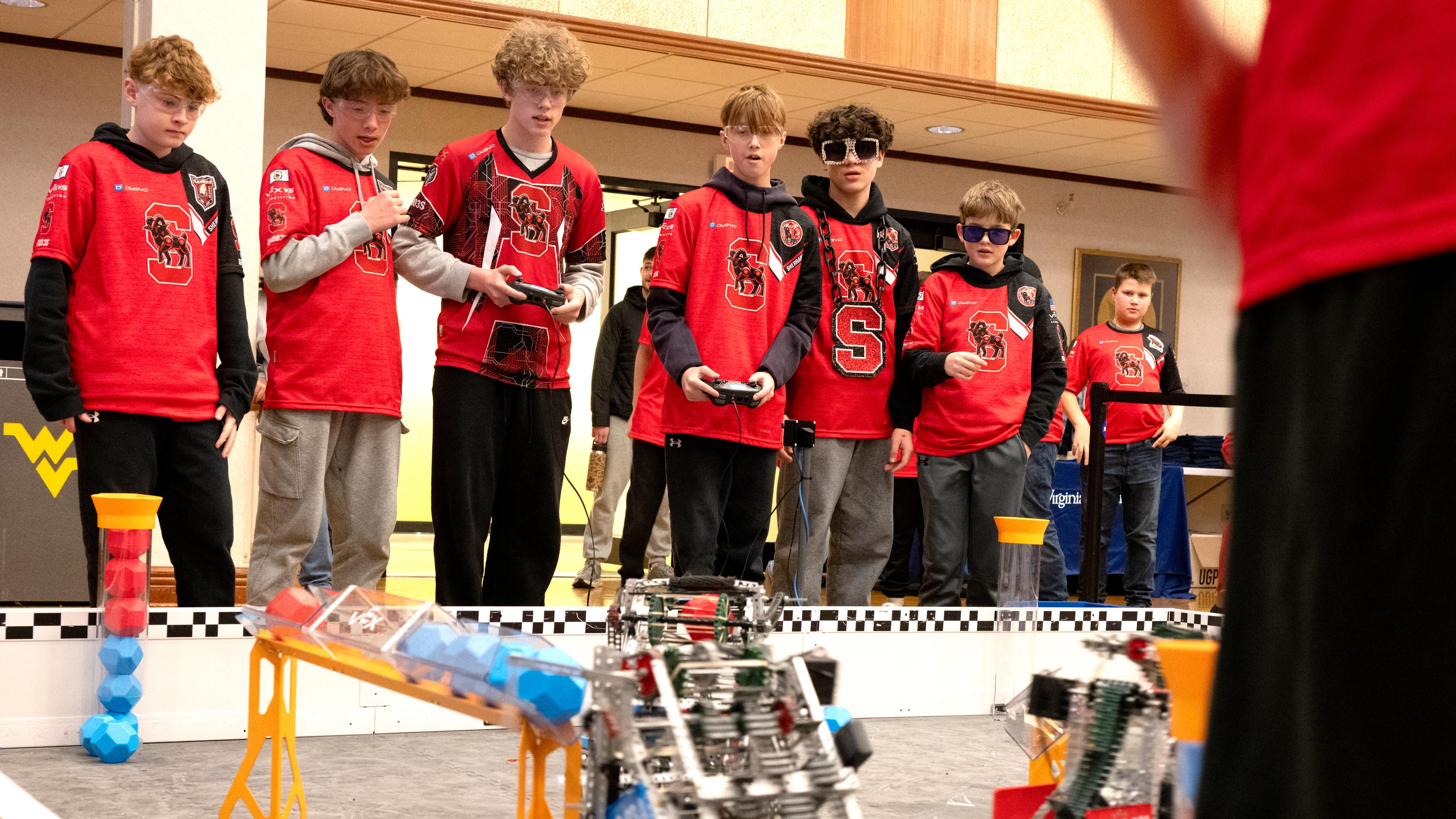 Robotics in the ring: WVU hosts 4th annual VEX Competition inspiring ...