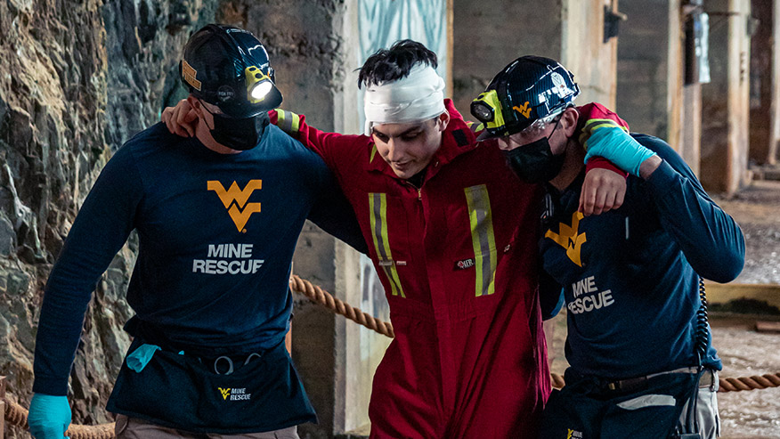 WVU team wins second consecutive international mine rescue competition ...